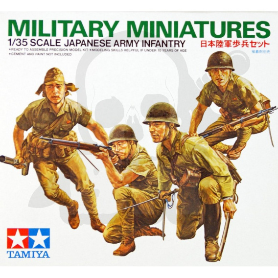 Battle-Models > 1:35 Tamiya 35090 Japanese Army Infantry 4 szt.